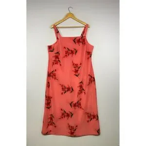Expressions | Dresses | Garden Party Expressions 22w Coral Pink Floral ...